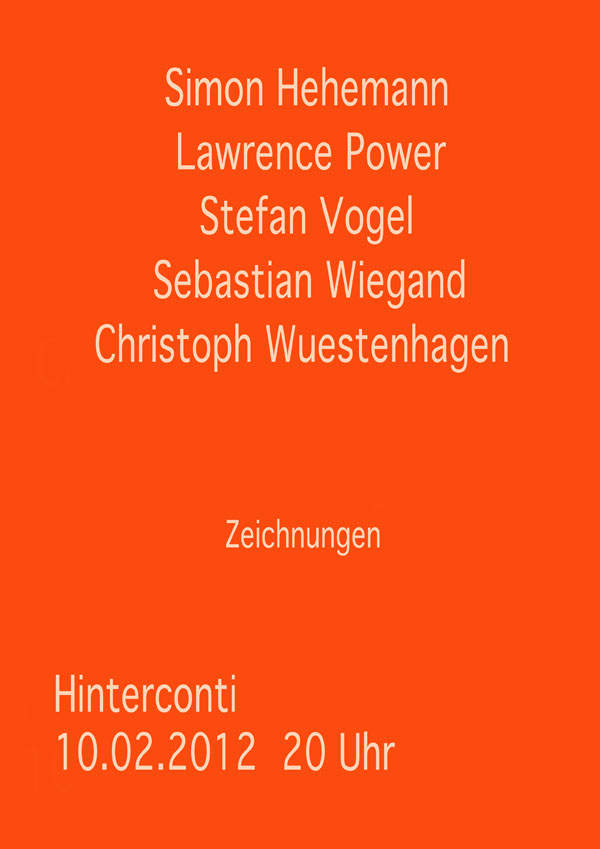 Sebastian Wiegand, Christoph Wüstenhagen, Lawrence Power, Stefan Vogel ...